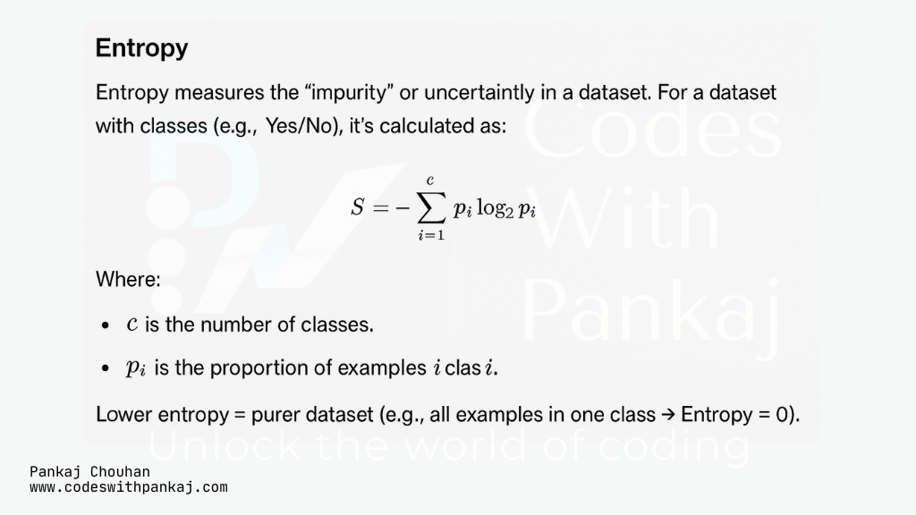 Building a Decision Tree from Scratch with ID3 Algorithm | by Codes ...
