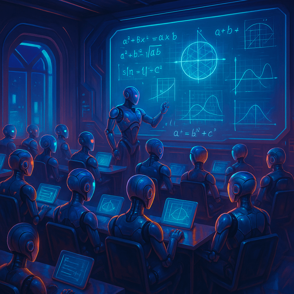 🏫 I Built a Classroom of 15 AI Students to Test My Math Simulation ...