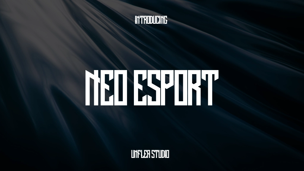 NEO ESPORT Font : Free Font Download - Freefontdownload.Org - Medium
