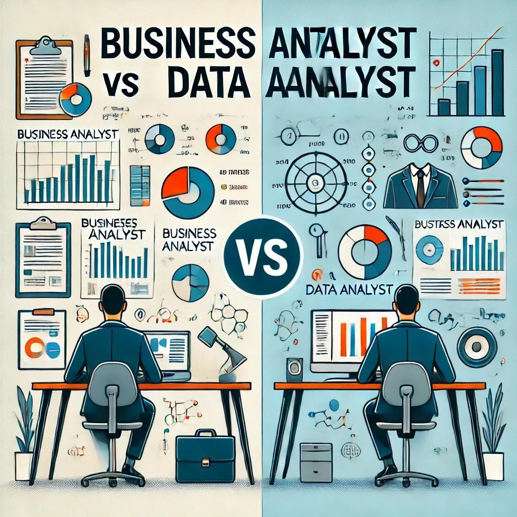 Business Analyst vs. Data Analyst: Understanding the Key Differences | by Swethaboddu | Oct ...