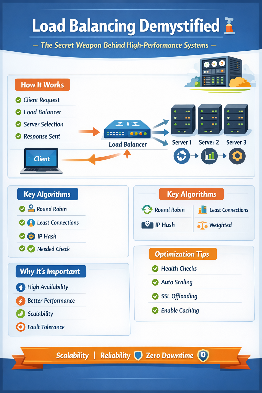 ⚖️ Load Balancing Demystified: The Secret Weapon Behind High ...