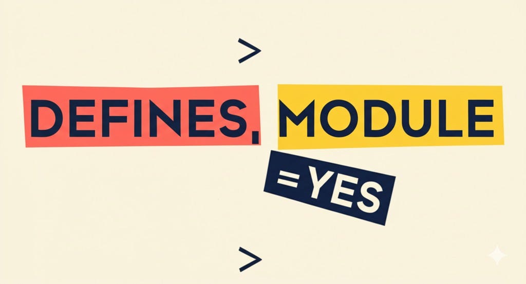 Decoding the DEFINES_MODULE Warning in React Native/Expo: A Simple Guide | by Jay | Stackademic
