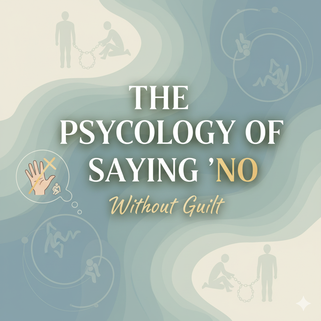 The Psychology of Saying “No” Without Guilt. | by Eniola Ayomikun | Sep ...