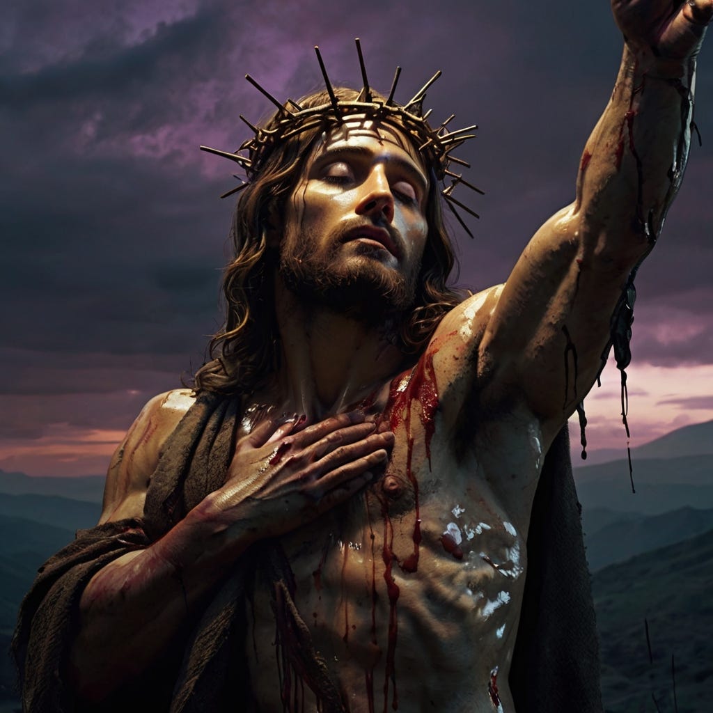 When God Became Flesh: A Cosmic Descent of Love | by Melvin Jayson ogbalu | Jul, 2025 | Medium