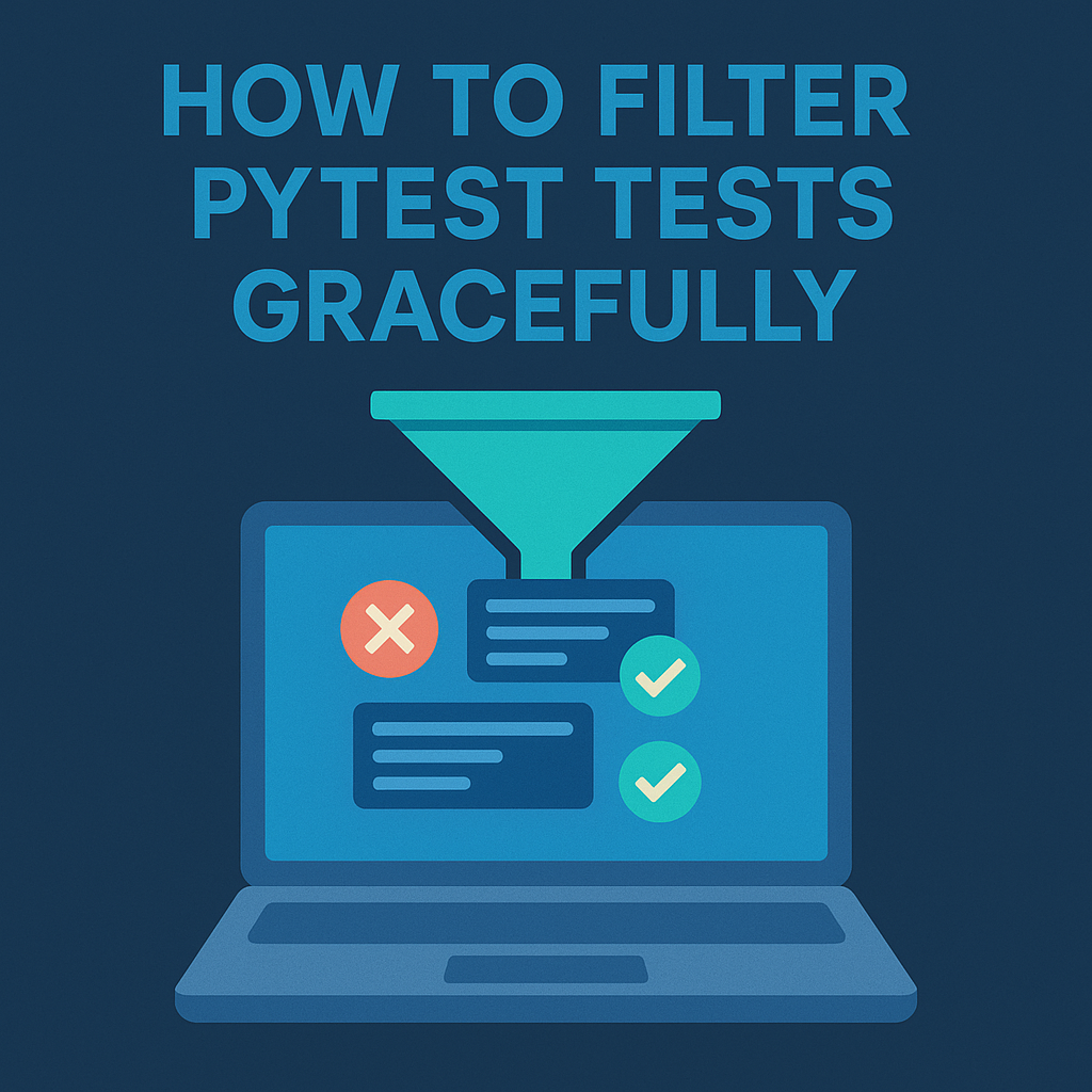 How to Filter Pytest Tests Gracefully | by Ayoub BOUNAGA | Medium