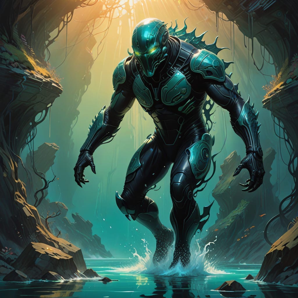 The Green-Clawed Beast. From the watery desk of The Reddest… | by ...