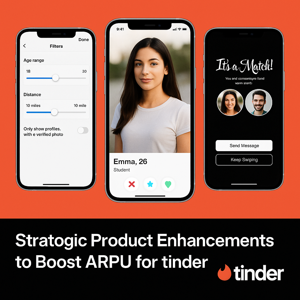 🧠 Strategic Approach to Boosting Average Revenue Per User for Tinder ...