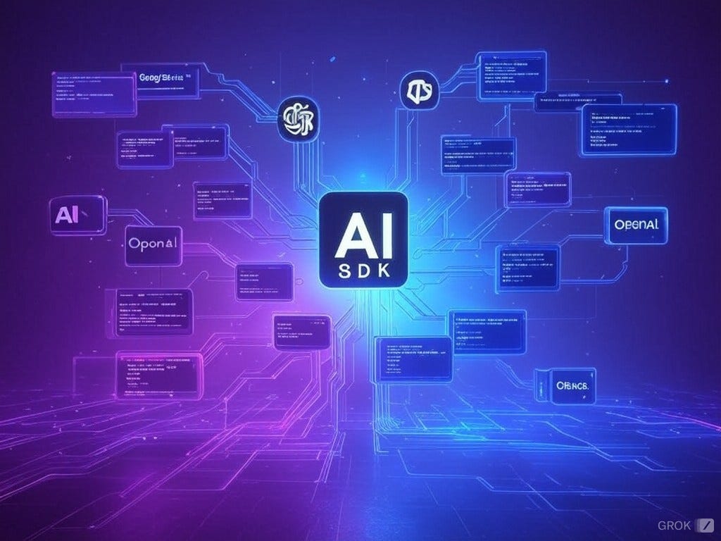 How to Build Applications with Any GenAI Model Using AI SDK | by Marc Llopart | Generative AI