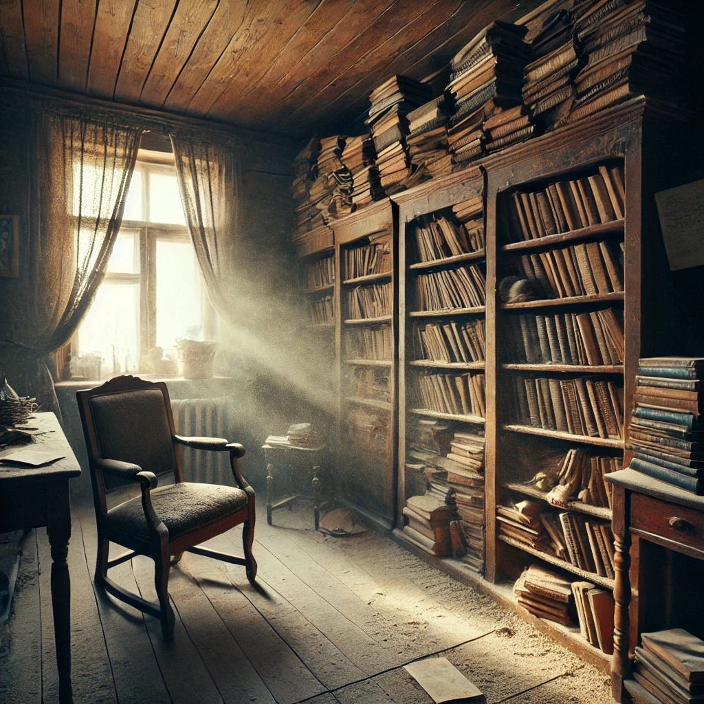 remains (2011). Uncle Joe’s house is covered in dust. I… | by djinn ...