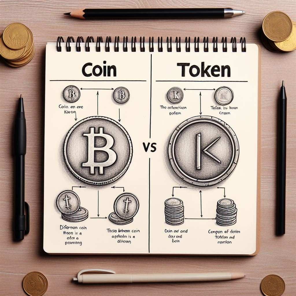 What Is The Difference Between A Coin And A Token Comparison 8481