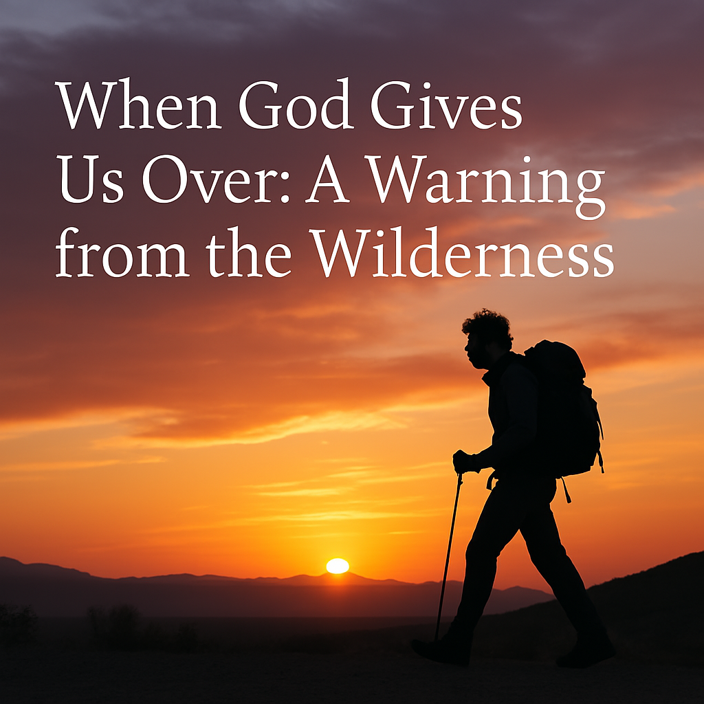 When God Gives Us Over. A Warning from the Wilderness | by Koichi Izumi ...