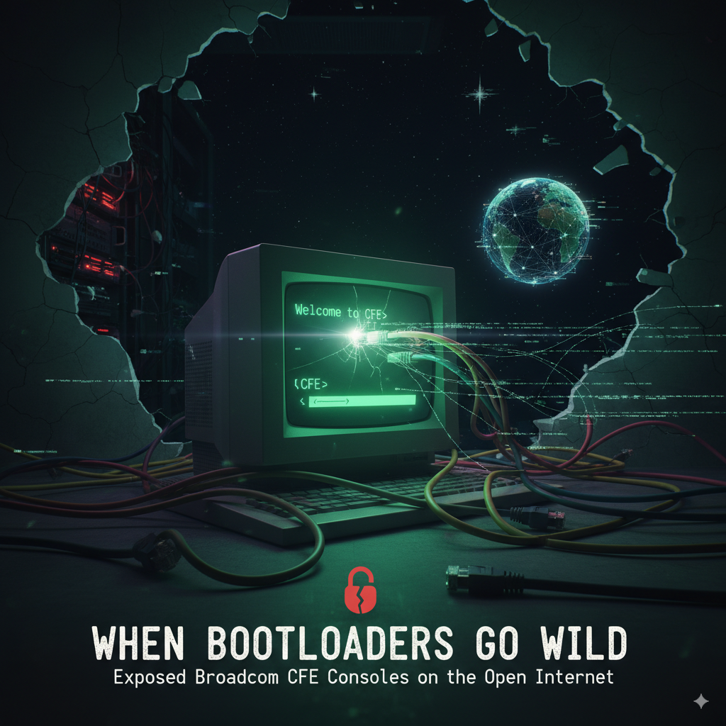 When Bootloaders Go Wild: Exposed Broadcom CFE Consoles on the Open Internet | by hacker_might ...
