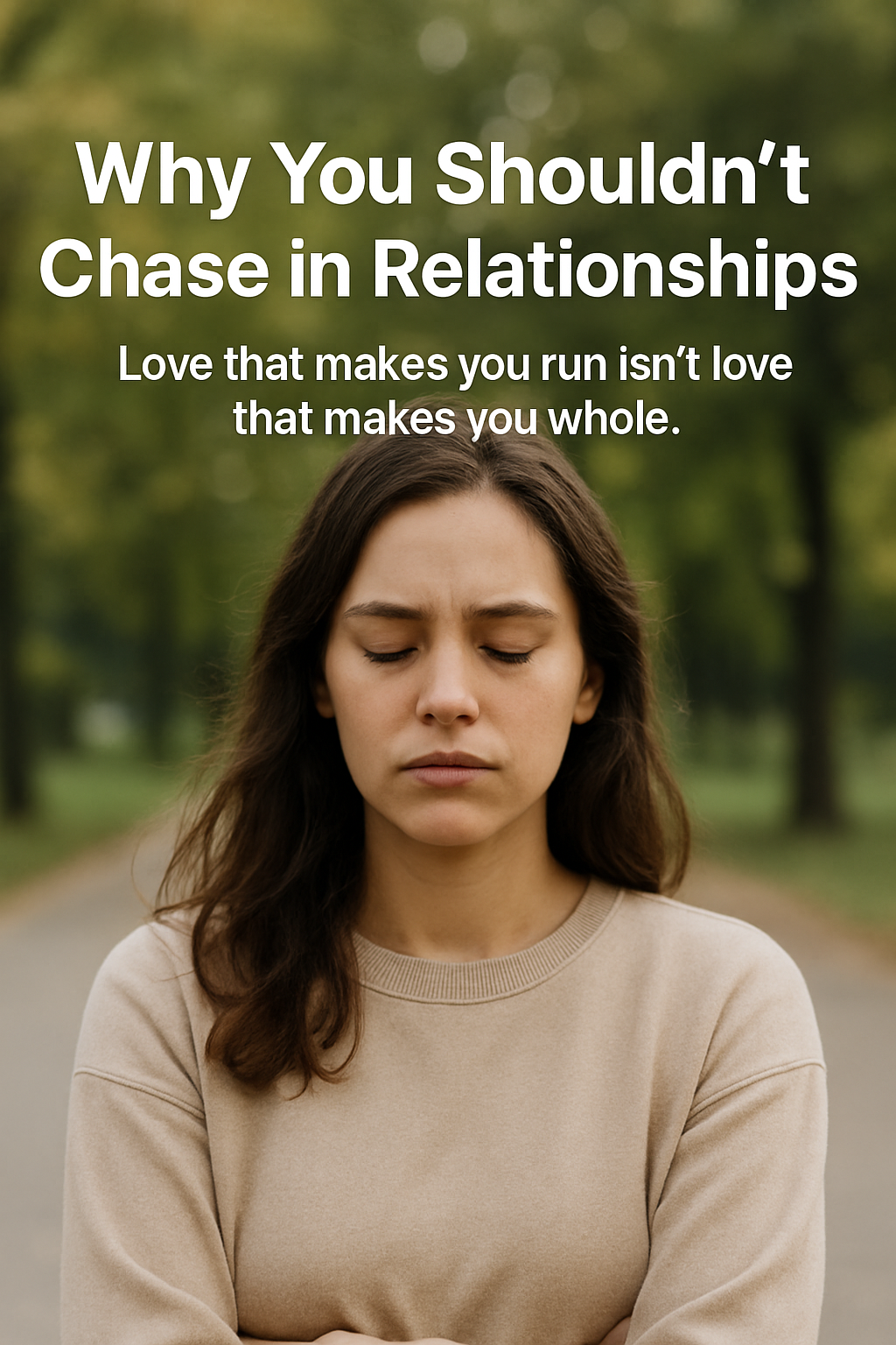 Why You Shouldn’t Chase in Relationships | by The Hidden Pen ...