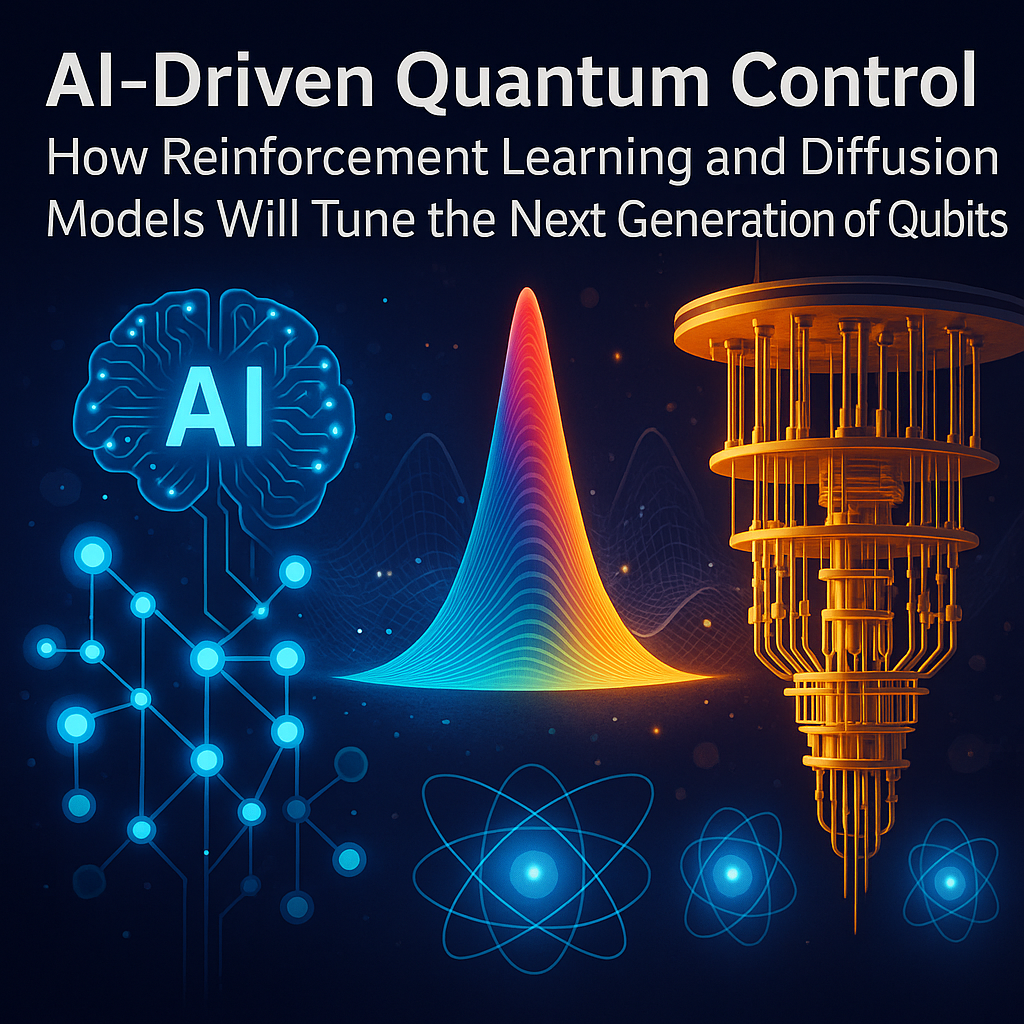 AI-Driven Quantum Control: How Reinforcement Learning and Diffusion Models Will Tune the Next ...