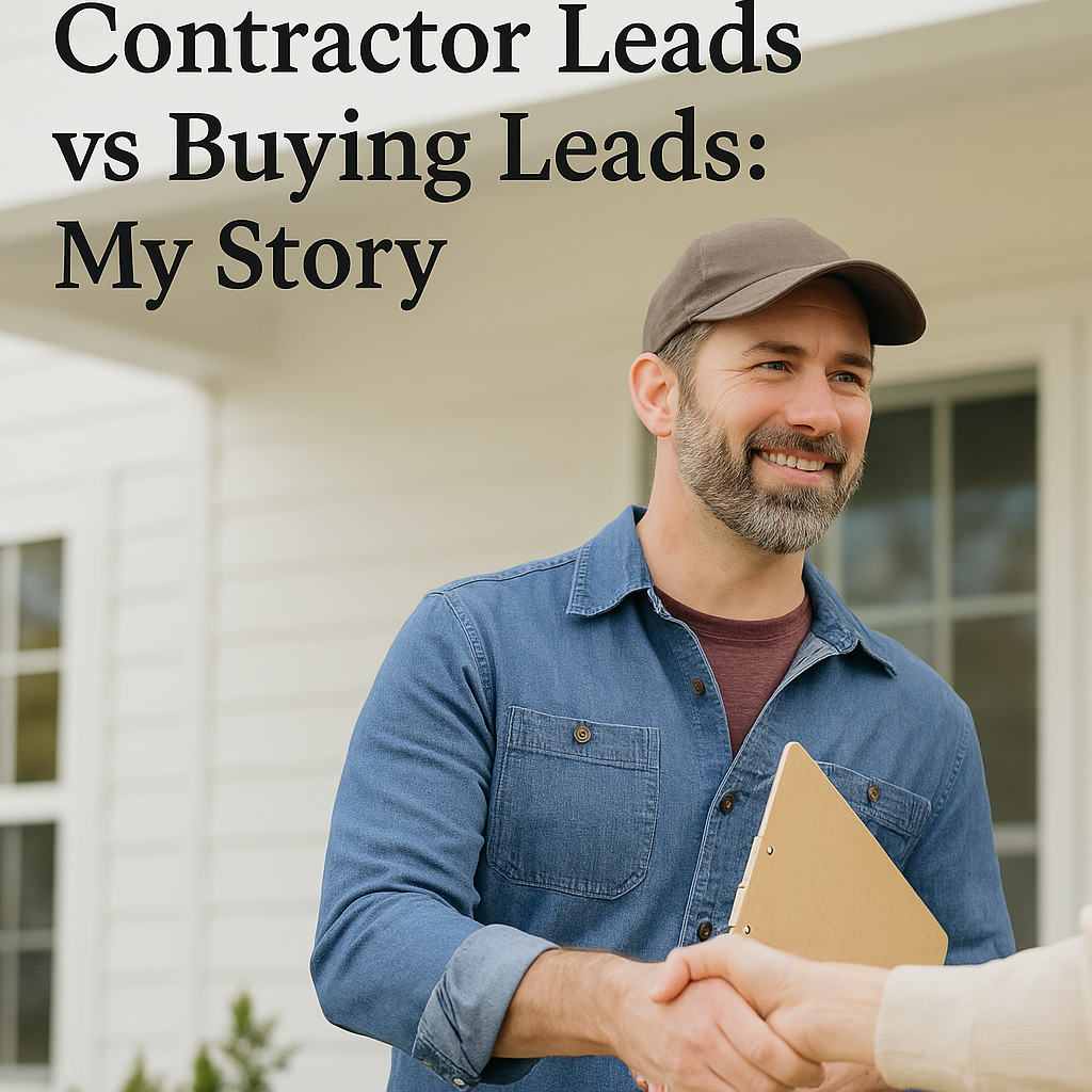 Exclusive Contractor Leads vs Buying Leads: My Story | by Garry Stutz ...