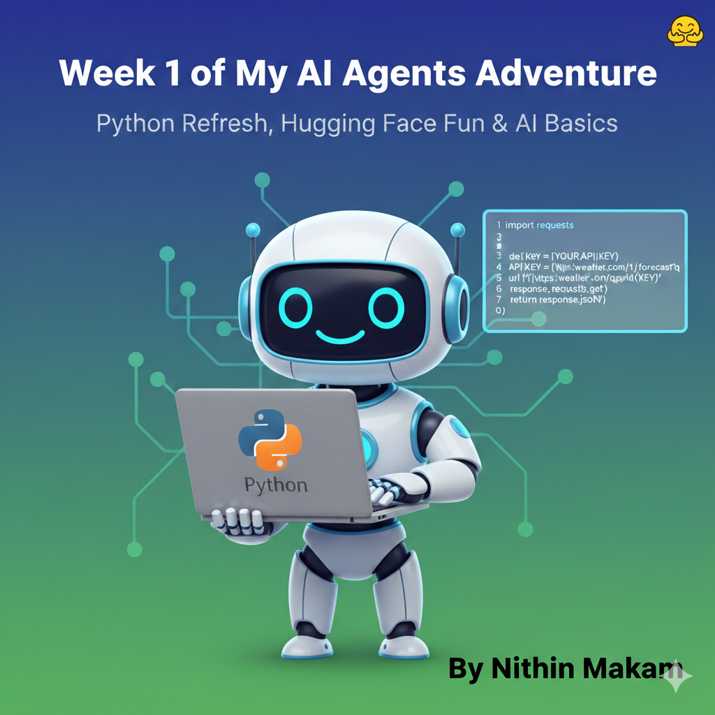 Week 1 of My AI Agents Adventure: Python, Hugging Face, and Baby Steps ...