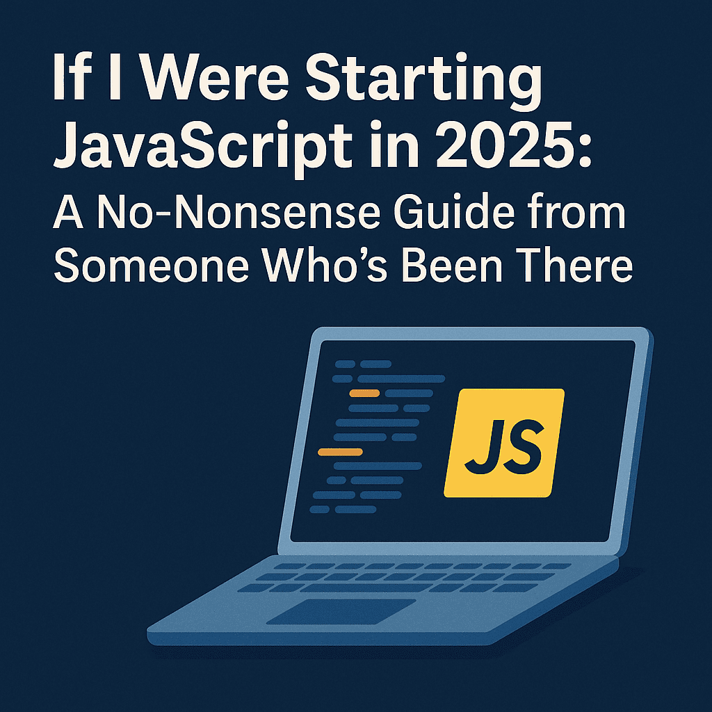 If I Were Starting JavaScript in 2025 A No-Nonsense Guide | by kuldeepsharma1 | Medium
