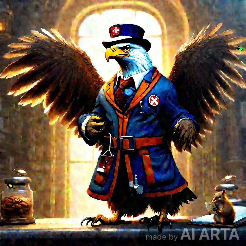 The Story of Dr. Eagle and Sam Squirrel | by KourtneyNicoleWrites ™ 📝 ...