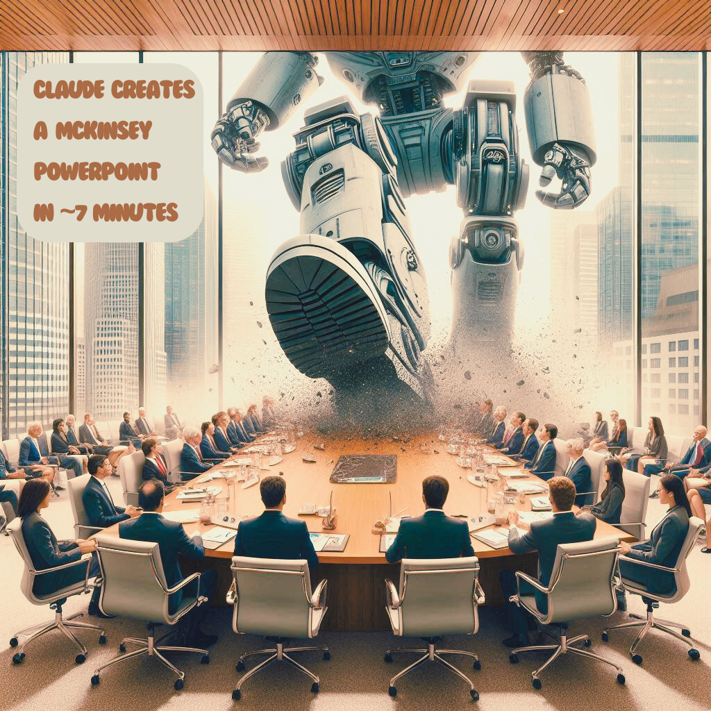 Claude creates a McKinsey PowerPoint in ~7 minutes | by David Ahmed ...