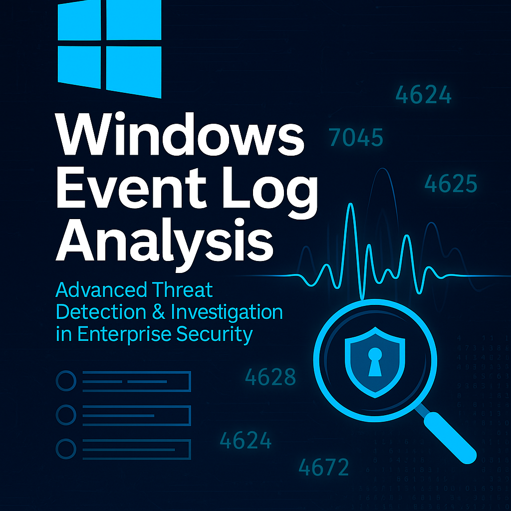 Windows Event Log Analysis: Advanced Threat Detection and Investigation in Enterprise Security ...