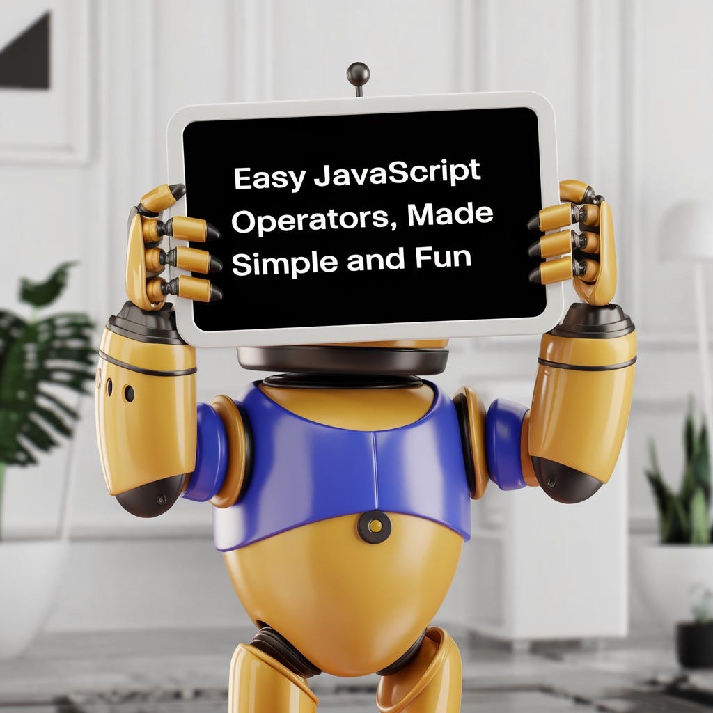 JavaScript Operators, Made Simple and Fun | by Shamima Alina | Jan ...