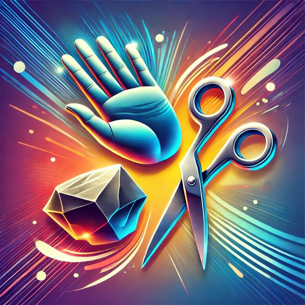 Rock, Paper, Scissors— Day 4 of 100 Days of Code: The Complete Python Pro Bootcamp | by Queen ...