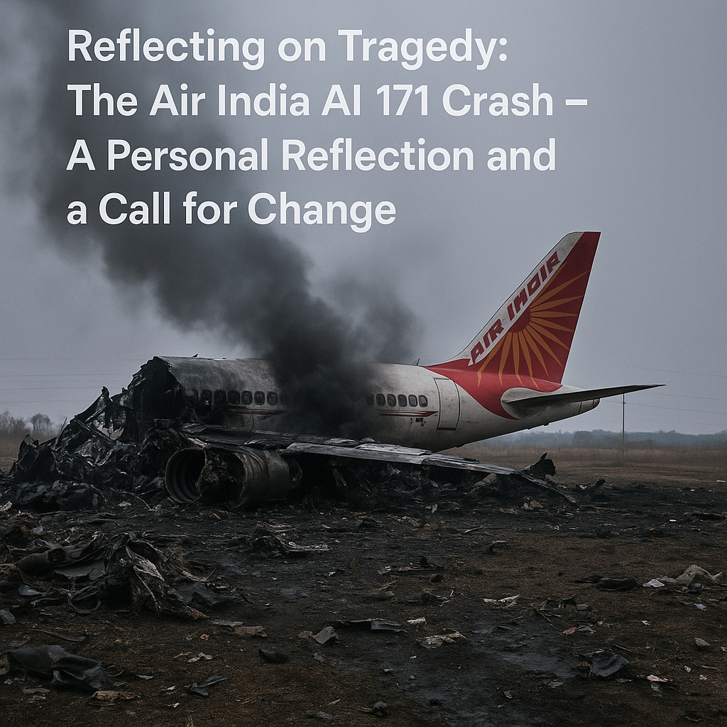Air India AI171: A Tragedy That Must Wake Us Up — As Humans, Engineers ...