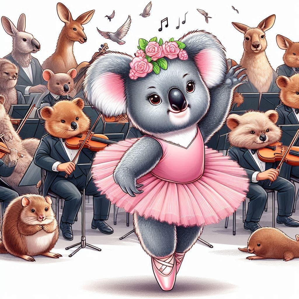 I Would Lie to You, but Sally Koala Is Australia’s Greatest Ballet Star ...