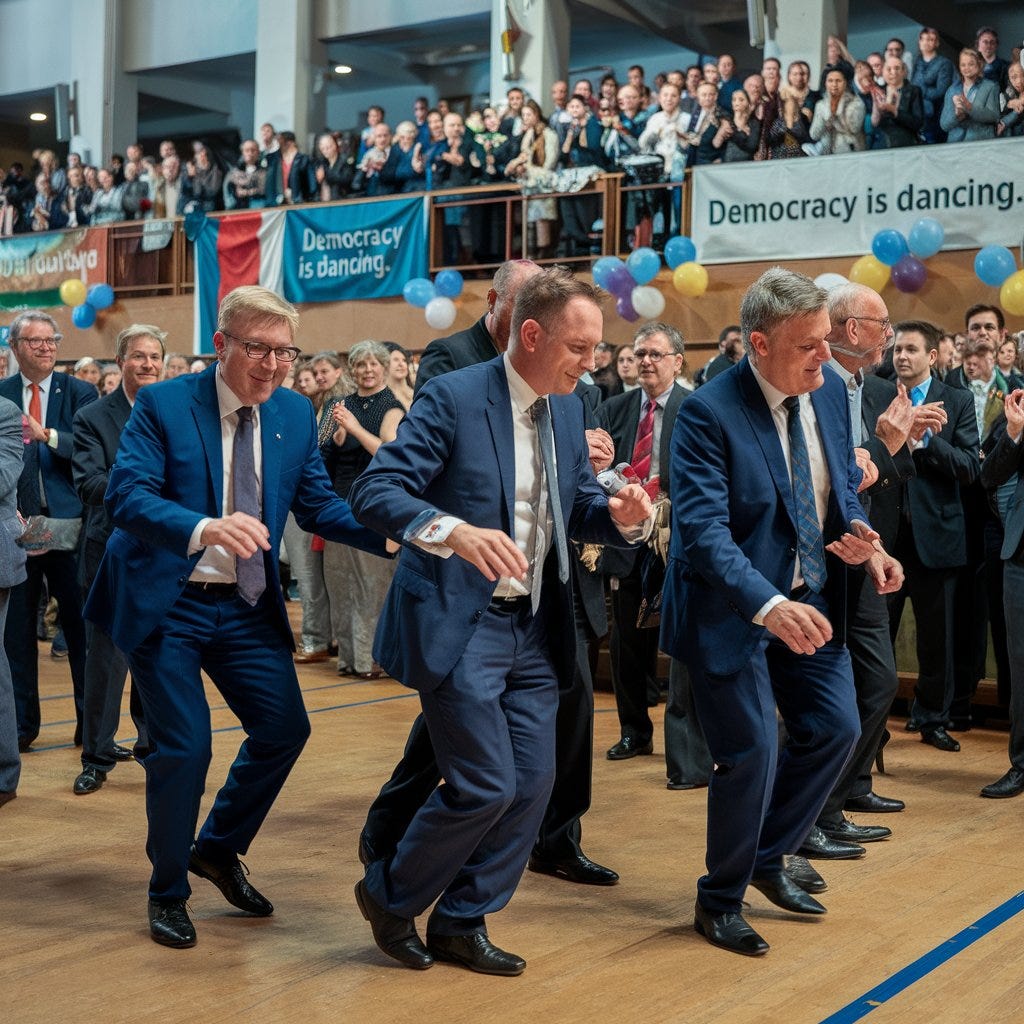 Democracy’s Dance - The Shortform - Medium