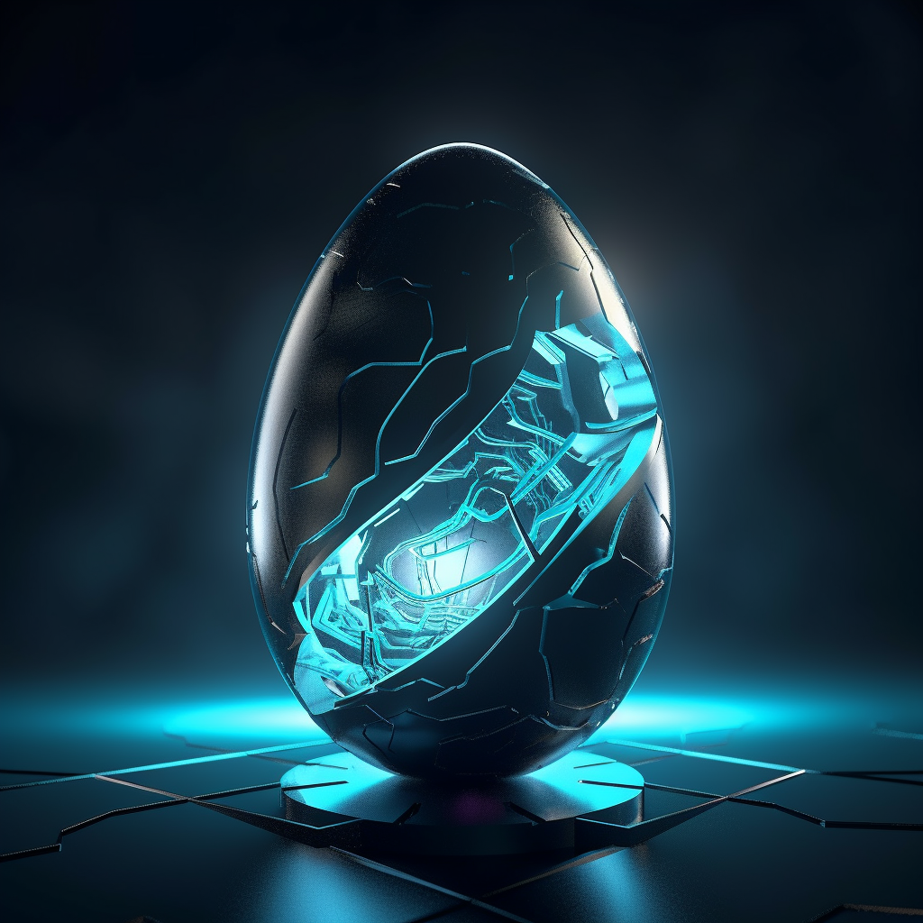 A Tech-Shadow Easter Egg - Sweet Chaos - Medium