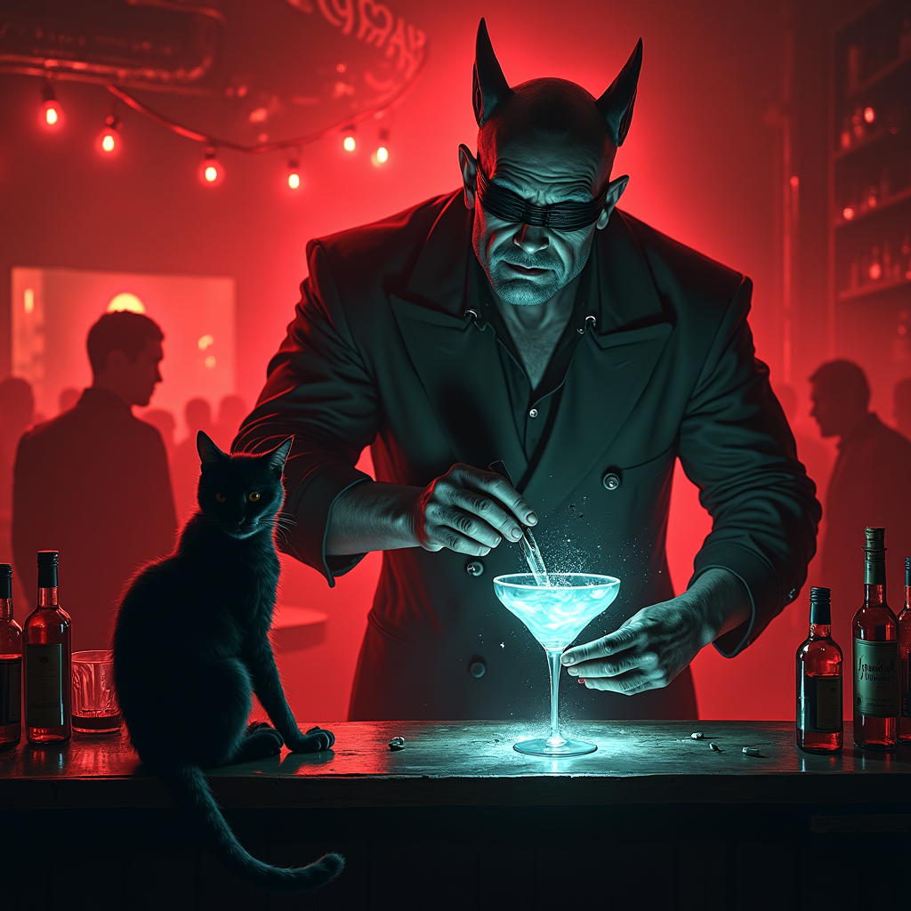 The Bartender Who Couldn’t Speak. He sat in the cargo bay examining his ...