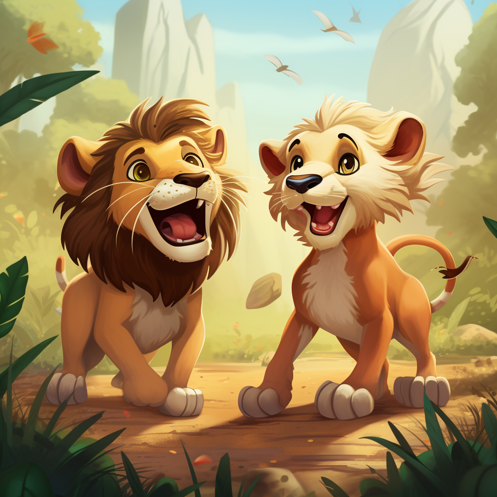 The Cheetah and the Lion. Georgie the lion cub grew up in an area… | by ...