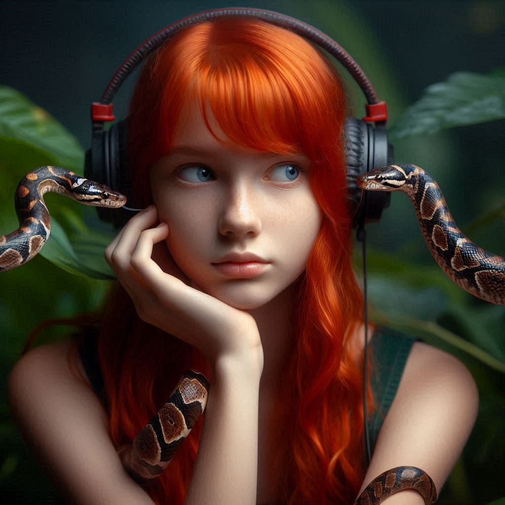 I Strive to Hear the Serpents Whisper Please…Ssssss. Shhhssss… See me ...
