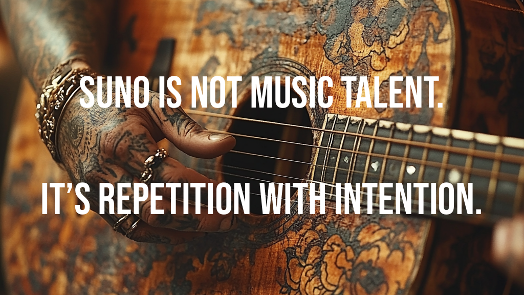 Suno Is Not Music Talent. It’s Repetition With Intention. | by AI ...