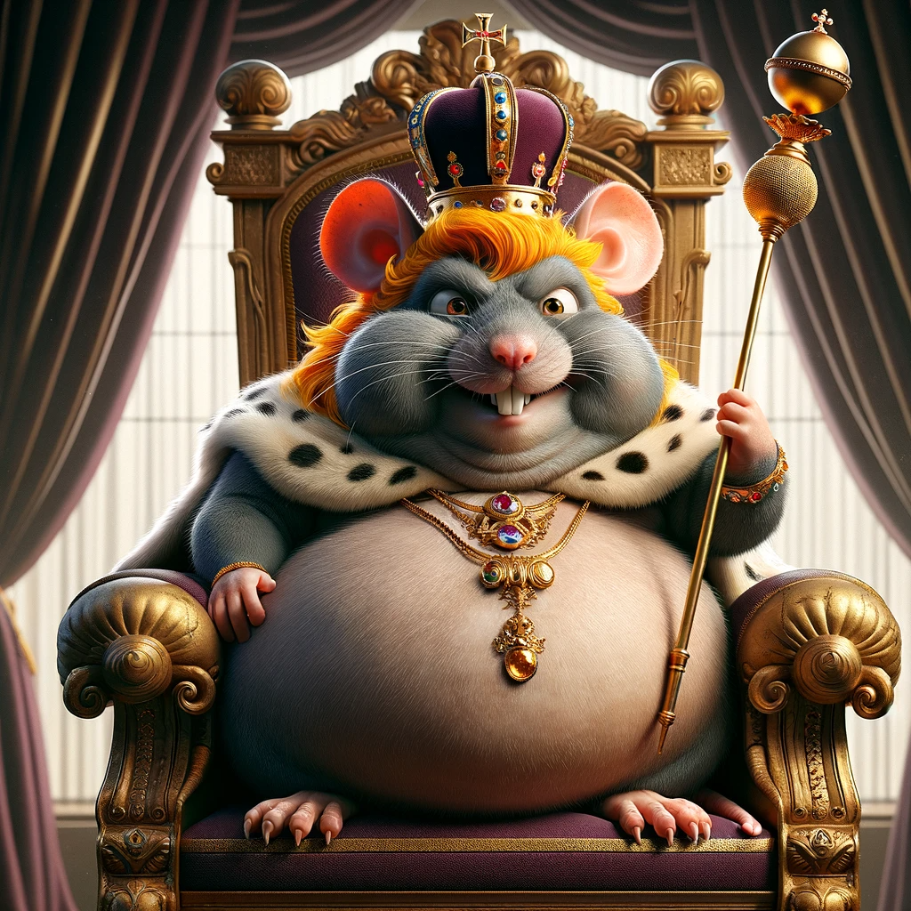 From Tiny Fleas Come The Plague. Millions cheered on the King Rat, and ...