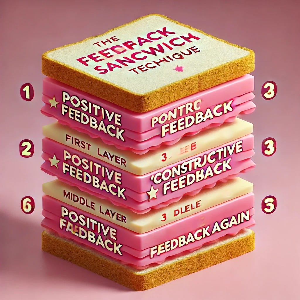 Feedback Sandwich - kimwannachar - Medium