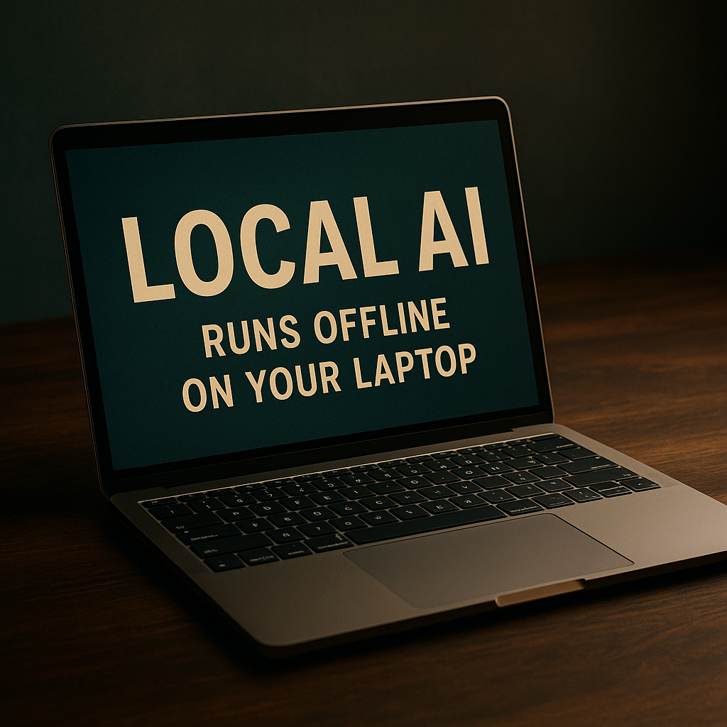 I Replaced ChatGPT With a 100% Offline AI That Runs on My Laptop — Here ...