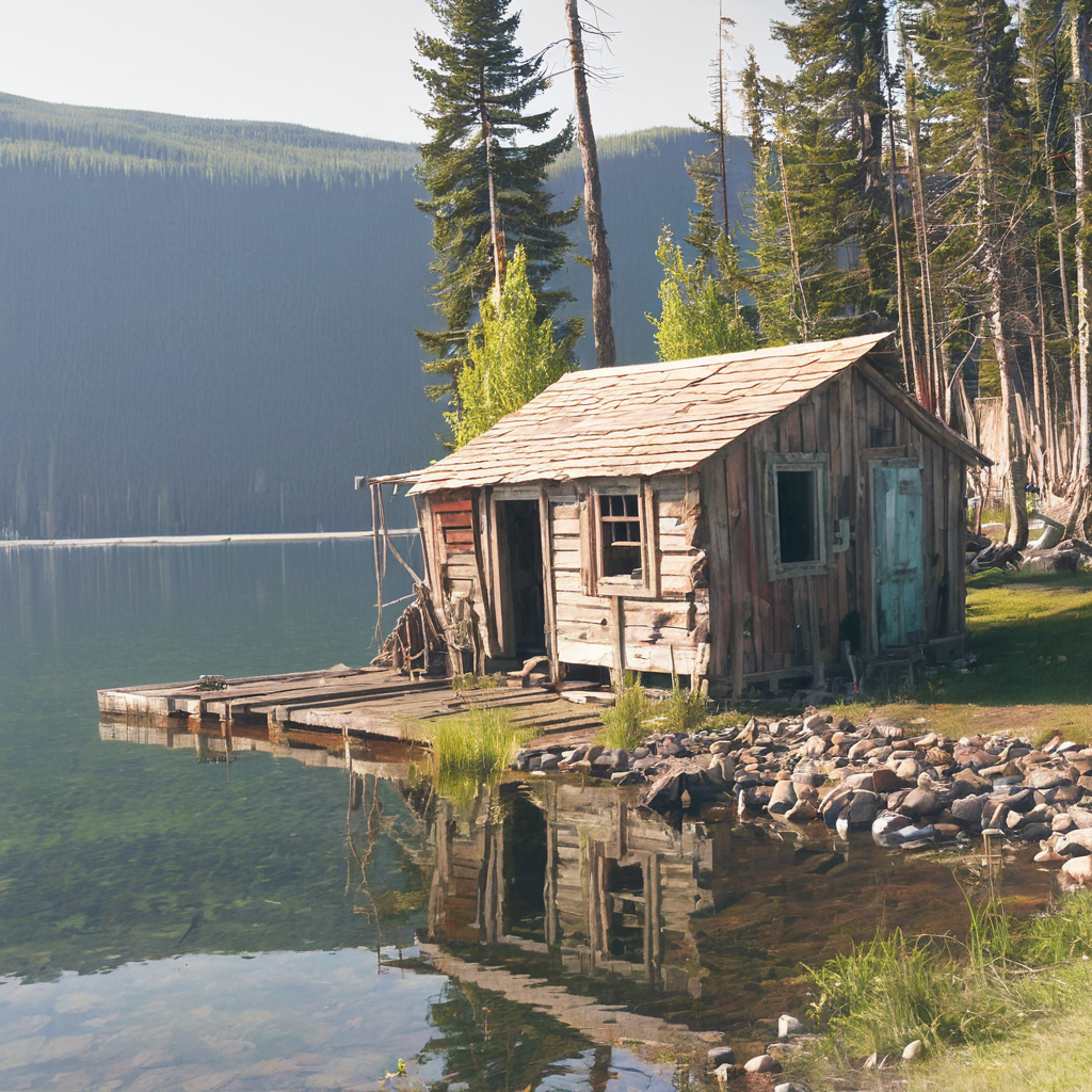 Temporary Accommodation. Uncle Bert’s fishing shack | by John Hansen ...