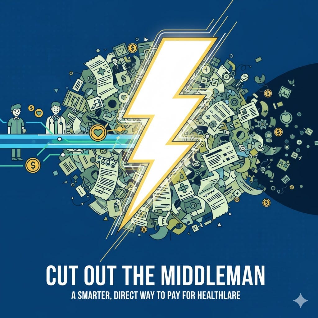 Cut Out the Middleman: A Smarter Way to Pay for Healthcare | by Nabil Ebraheim | Nov, 2025 | Medium