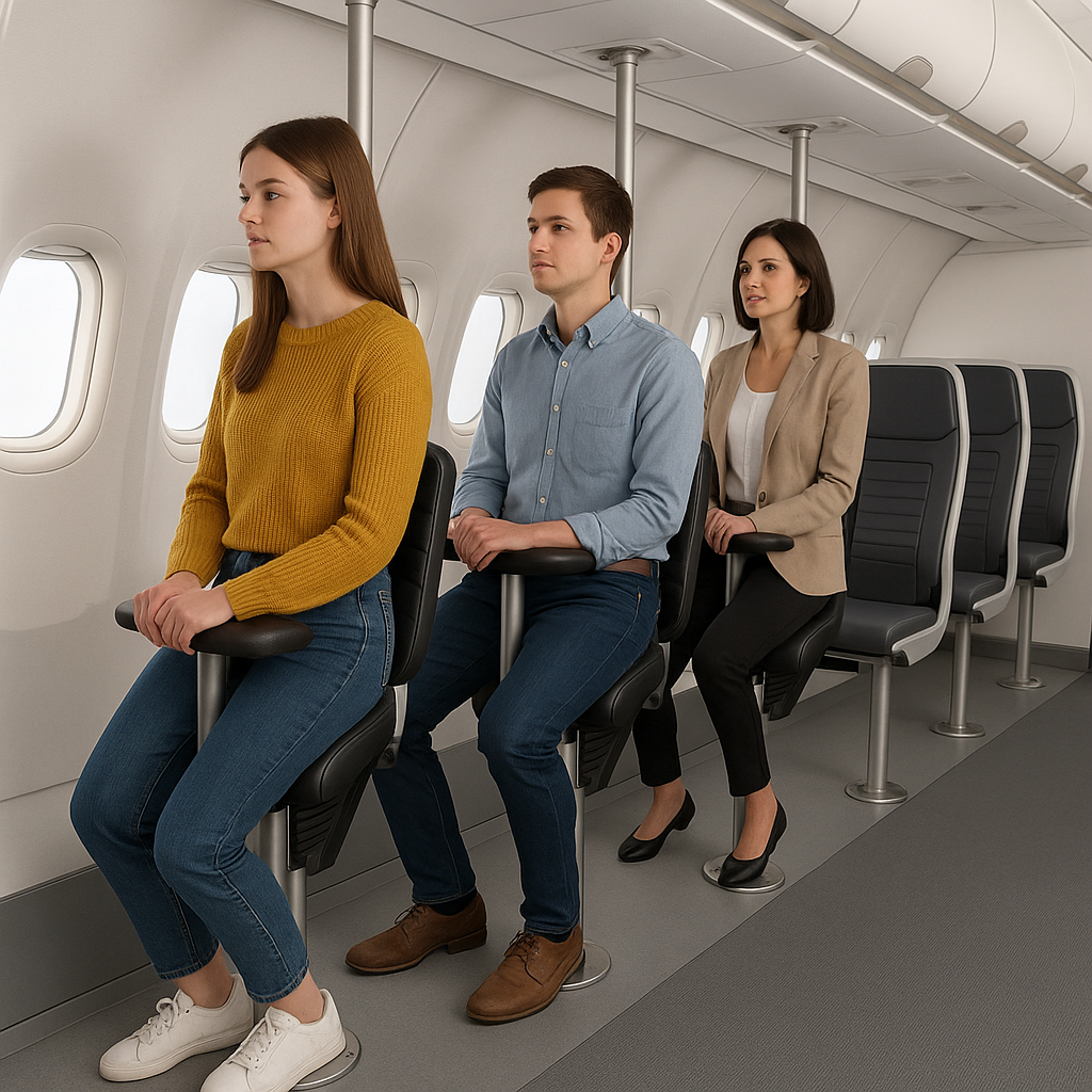 The Rise of Standing Seats in Airlines: Innovation or Insult? | by ...