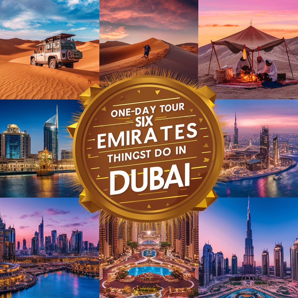 One Day Tour of Six Emirates UAE | Top things to do in Dubai | by Harry ...