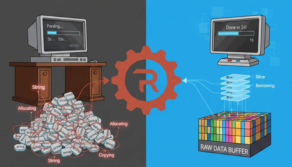 Zero-Copy or Bust: Designing a Blazing-Fast CSV Reader in Rust | by The ...