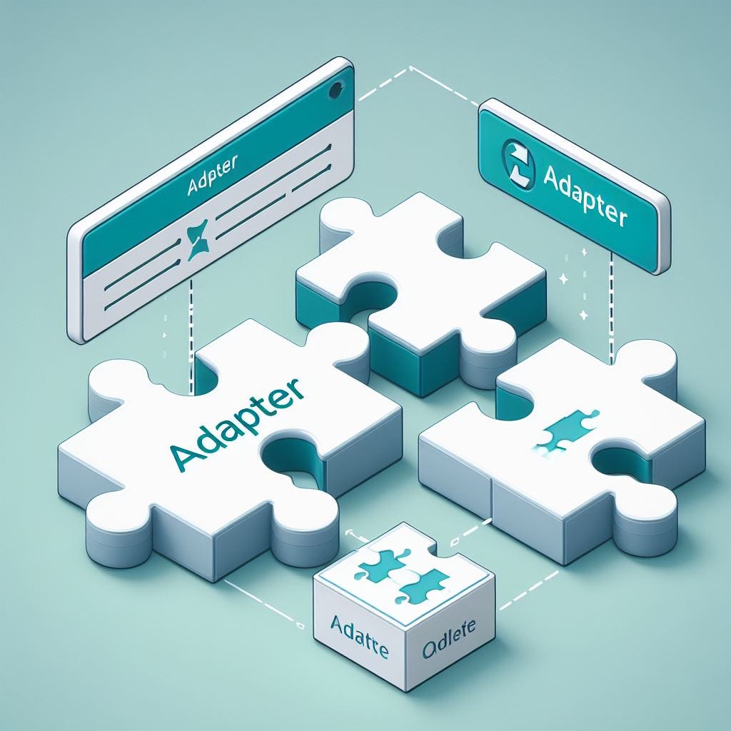 Design Principles — Part 7— Structural — Adapter Design Pattern | by ...
