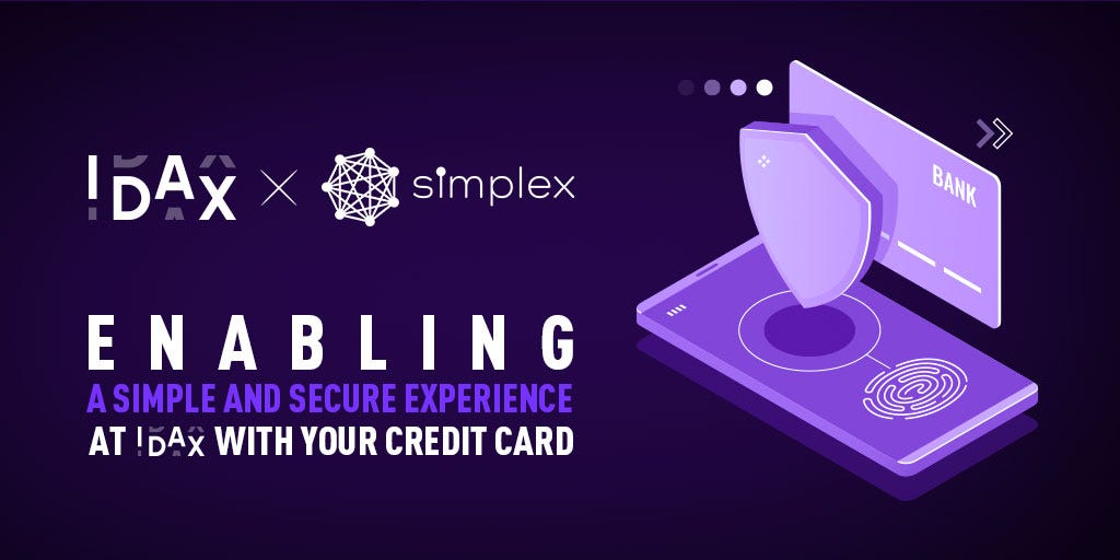 IDAX Partners with Simplex to Enable Credit Card Payments | by IDAX ...