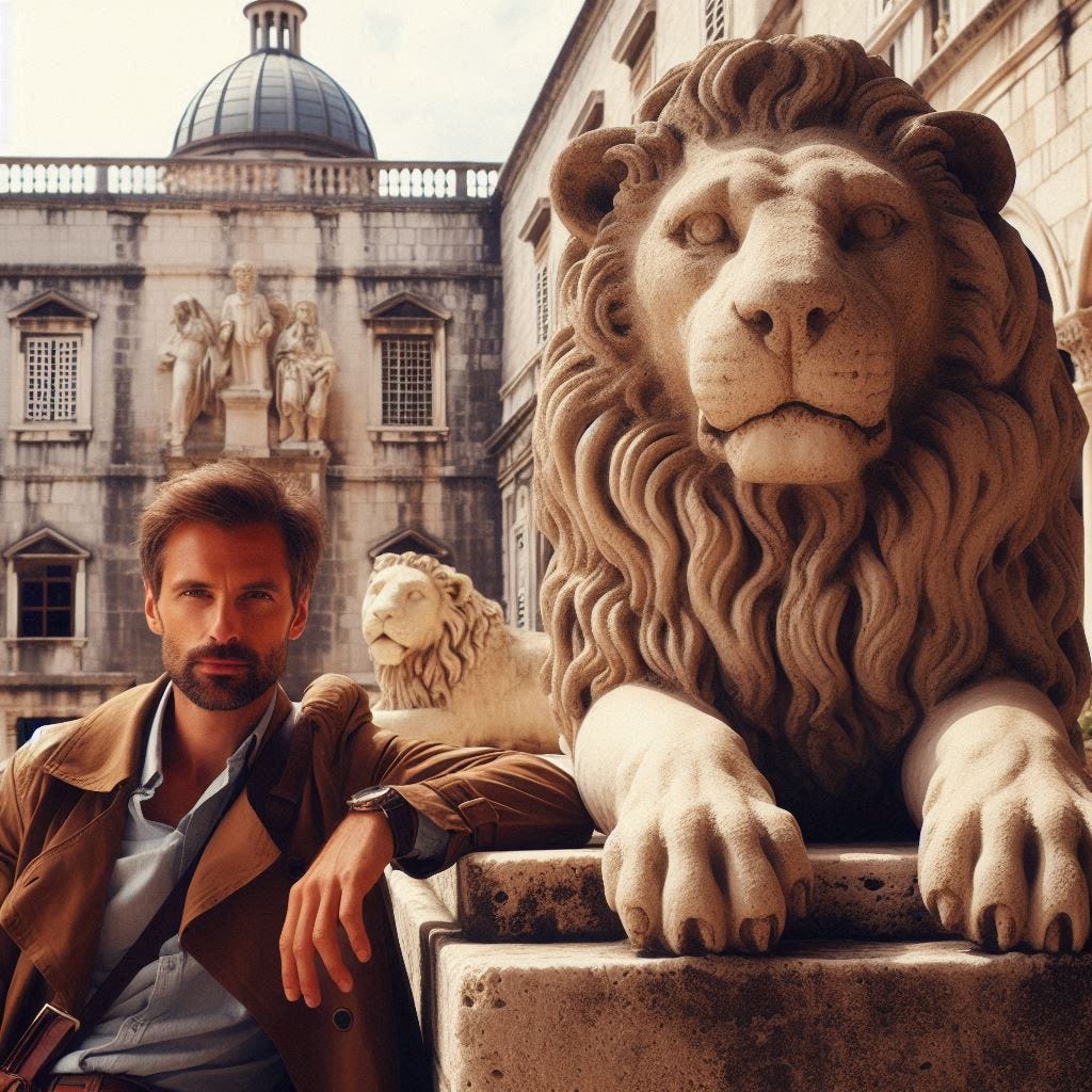 The Stone Lion. RWDrabble 2.0.111 | represent | by Anna Soldenhoff ...
