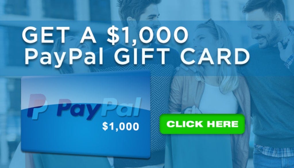 Singup and Get Free $1000 Paypal Gift Card - Liza angle - Medium