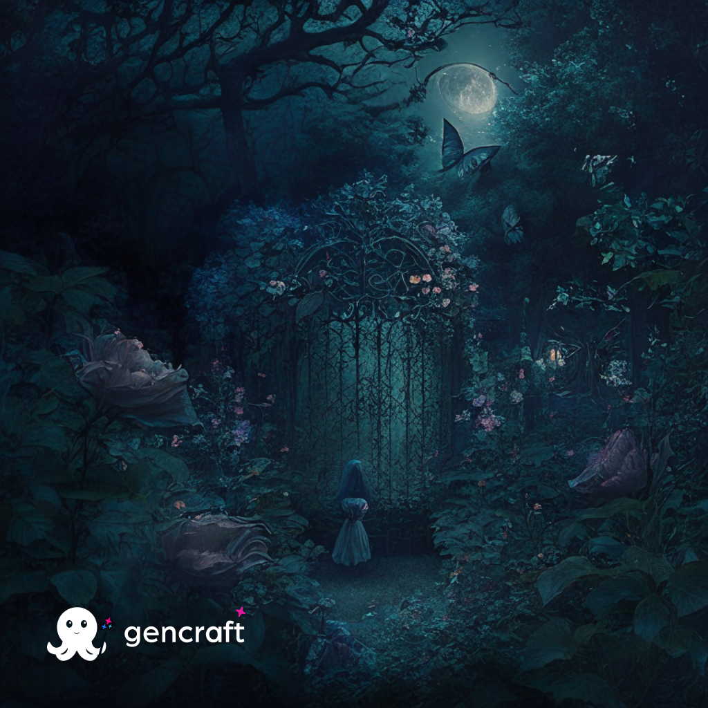 Whispers of the Midnight Garden. In the depths of the night, when the ...