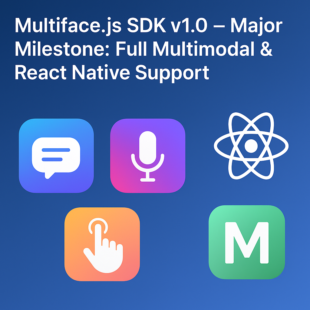 🚀 Multiface.js SDK v1.0 — The Future of Multimodal UI is Here | by ...