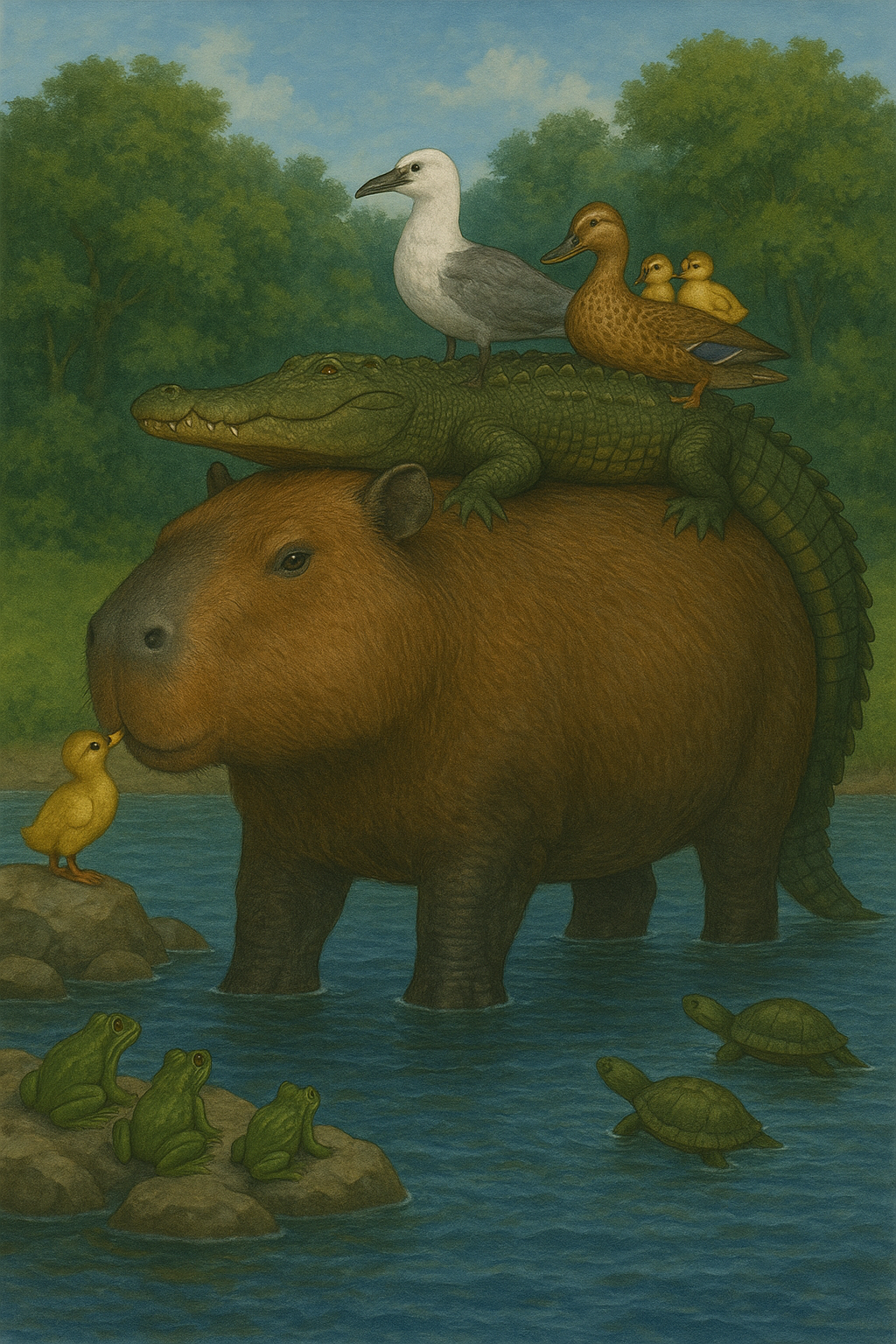 Lir’s Field Notes: The Great Northern Capybara | by William WW | Medium