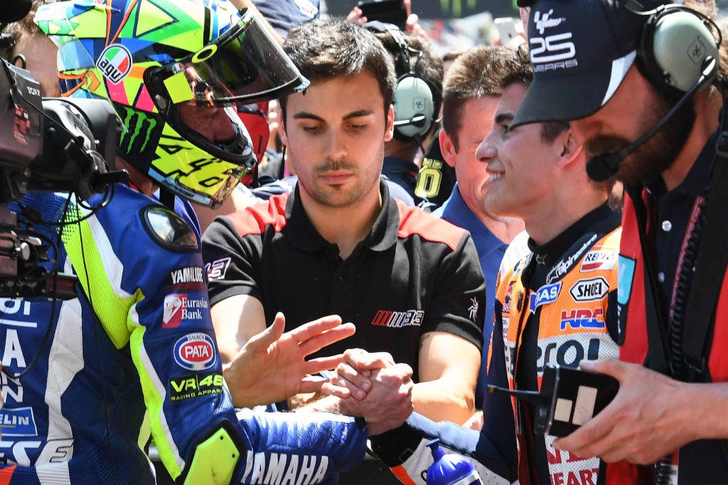 Why is Rossi’s handshake so important | by Gasolist | Medium